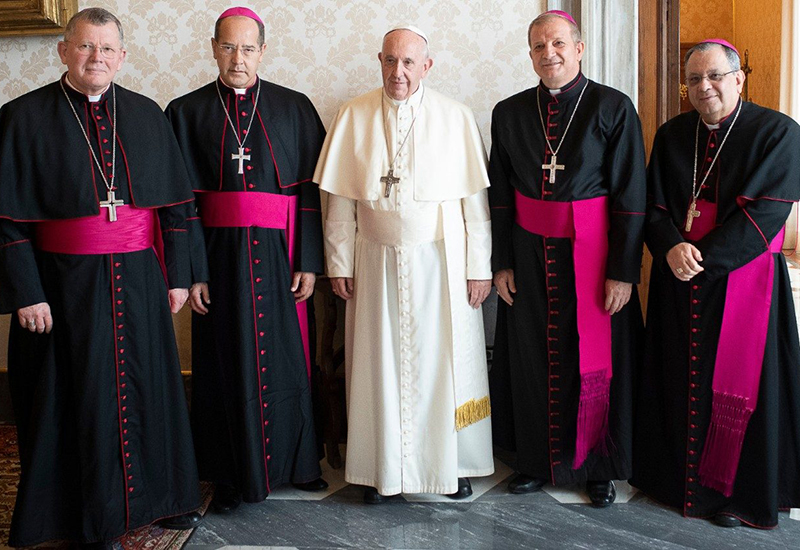 Bispos brasileiros enviam carta ao Papa: renovam o seu carinho e ...